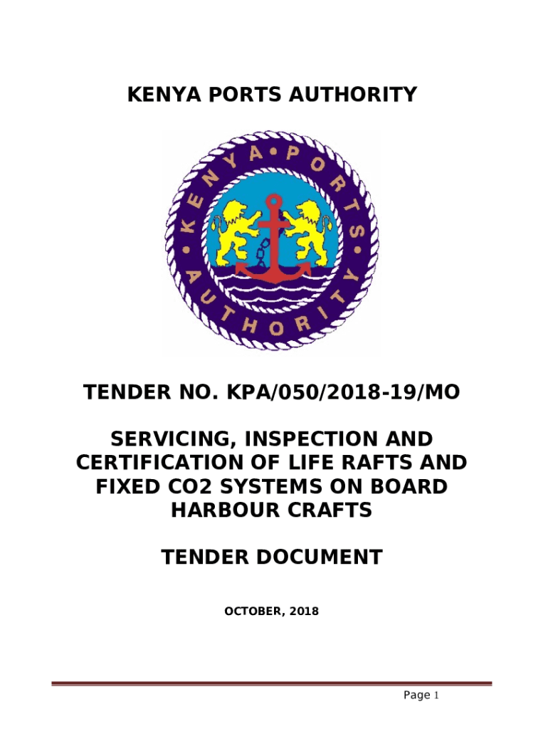 SERVICING, INSPECTION AND CERTIFICATION OF LIFE RAFTS AND FIXED CO2 ...