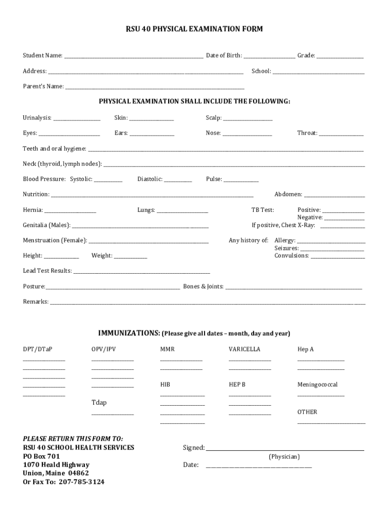 Fillable Online Physical-Exam-Form.pdf Fax Email Print - pdfFiller