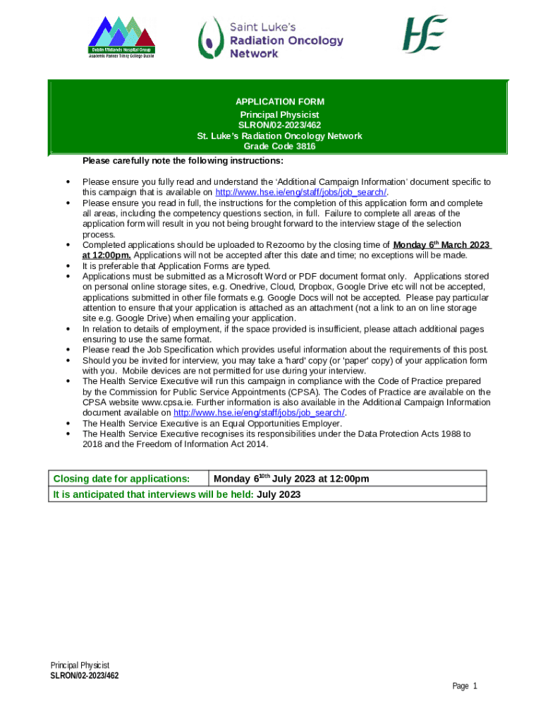 Principal Physicist Doc Template | pdfFiller