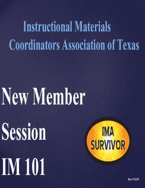 Fillable Online IM 101 Fax Email Print - pdfFiller