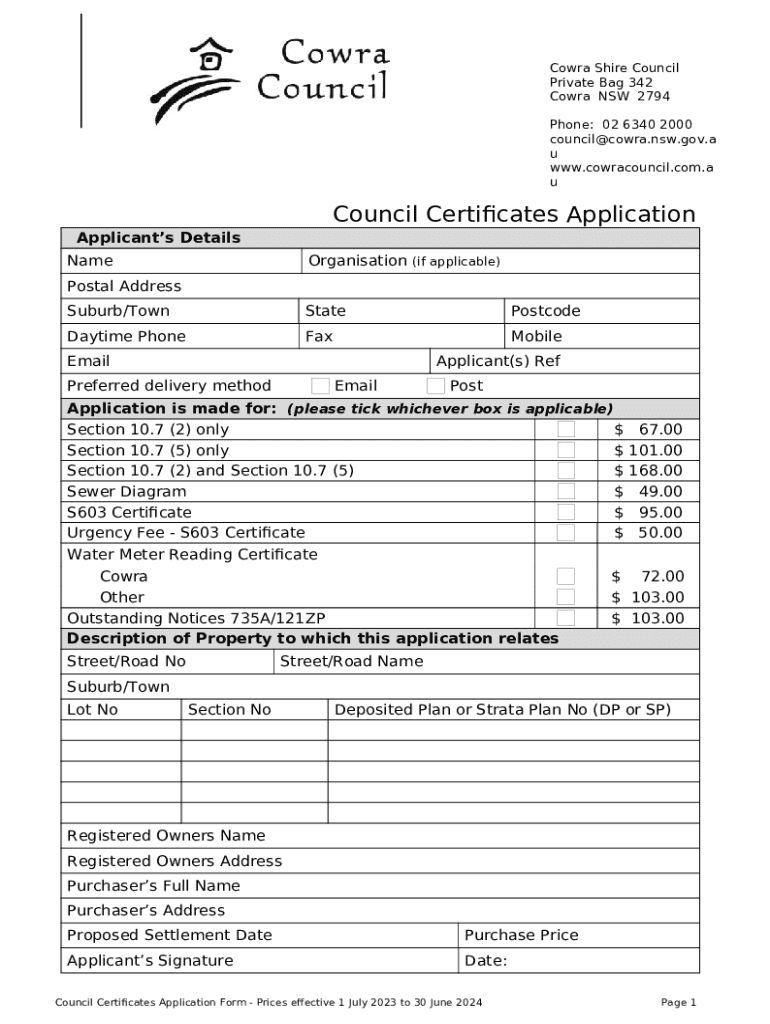 Cowra Council - Swimming Pool Compliance Certificate ... Doc Template ...
