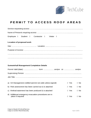 roof-access-permit-.docx Doc Template | pdfFiller