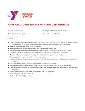 Fillable Online Bus Driver Job Description Sample Fax Email Print ...