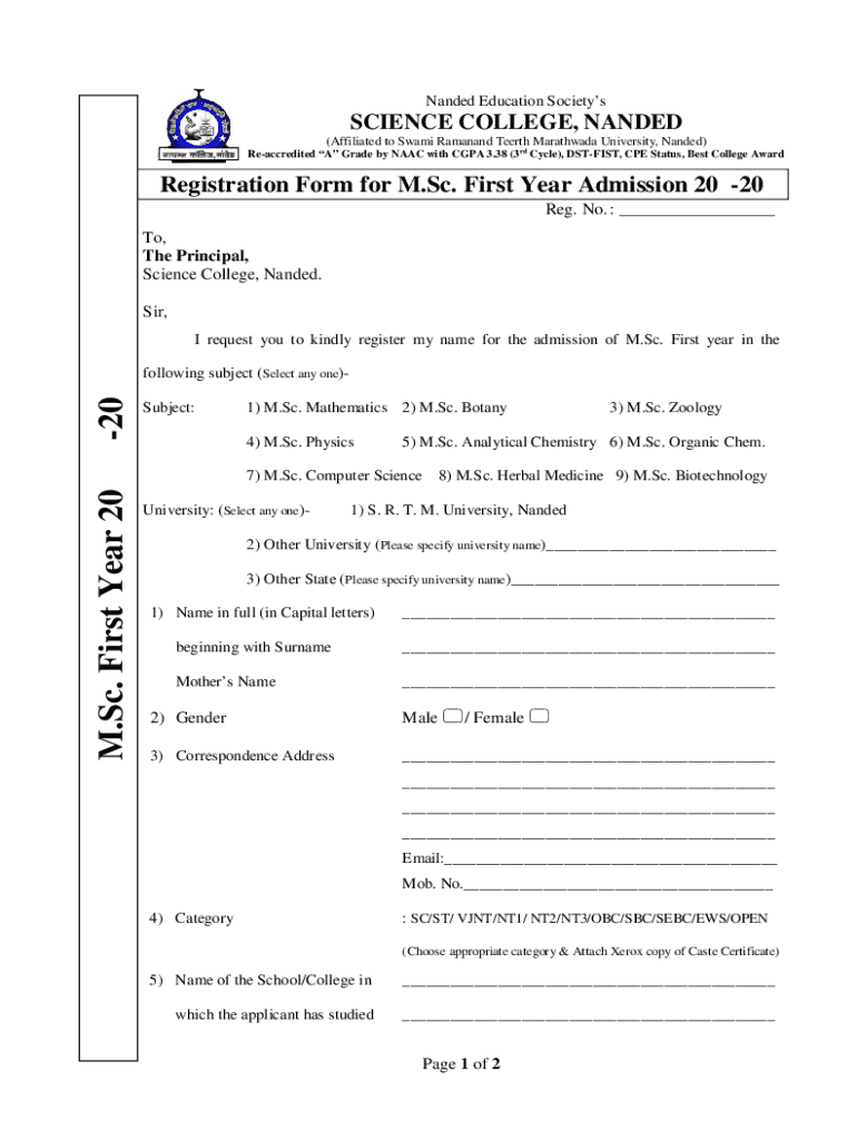 Fillable Online NAAC 3rd Cycle ResultDayanand Science College, Latur Fax Email Print - pdfFiller