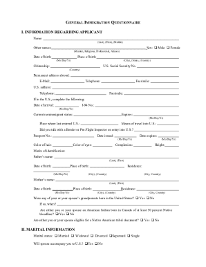 Fillable Online Tips for Completing the Form DS-156 Fax Email Print ...