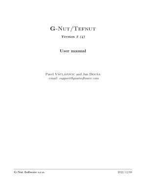 Fillable Online G-Nut - Software for GNSS processing Fax Email Print ...