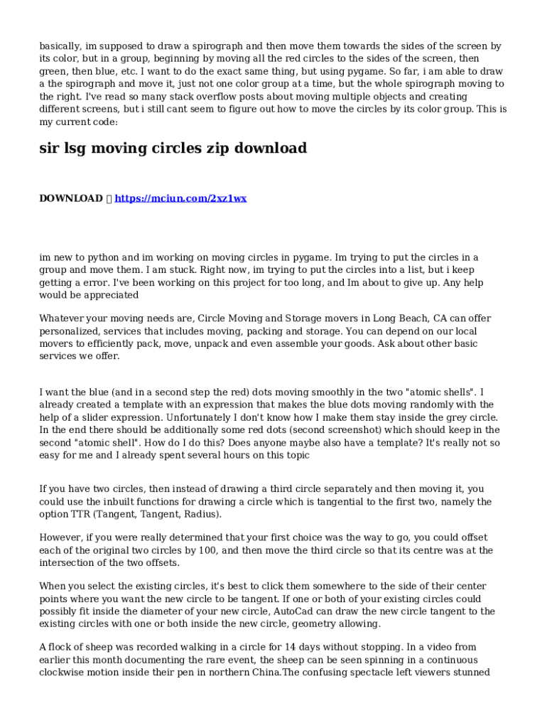 Fillable Online What is a spirograph, and how can you use OpenCV ... Fax Email Print - pdfFiller