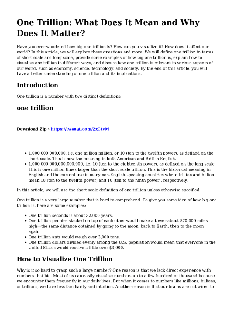 Fillable Online How Many Zeros in a Billion, Million, and Trillion? Fax ...