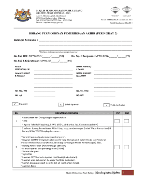 Fillable Online e-Borang ( Jabatan Bangunan ) Fax Email Print - pdfFiller