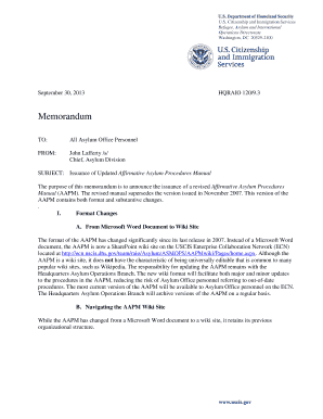 Fillable Online uscis Refugee, Asylum and International Fax Email Print ...