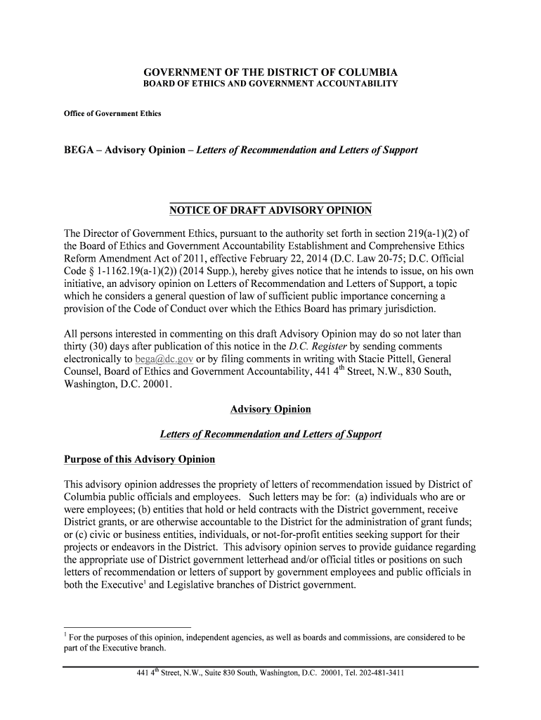 Fillable Online 1040-001 - Letters of Recomendation Letters of Support ...