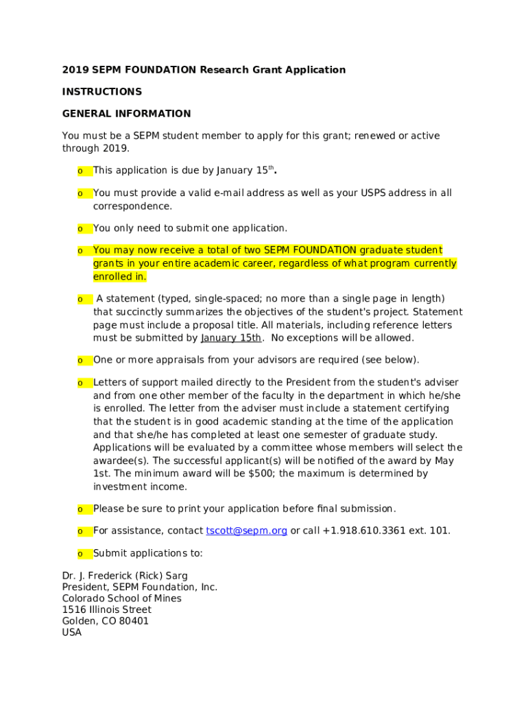 Apply for Student Participation Grants Doc Template | pdfFiller