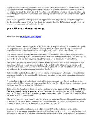 Fillable Online Download mega.nz files from command line Fax Email ...