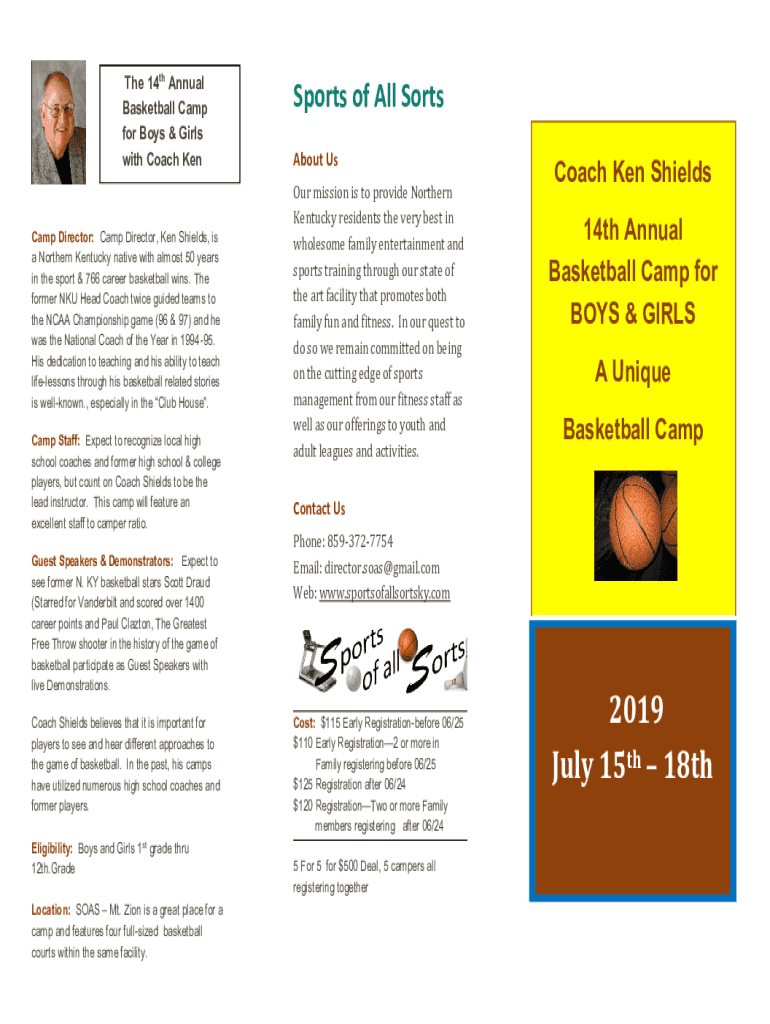 Fillable Online Long Awaited Ken Shields Life Story/Book, Now A Reality ...