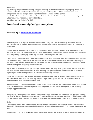 Fillable Online The Ultimate Google Sheets Budget Template Tutorial for ... Fax Email Print ...