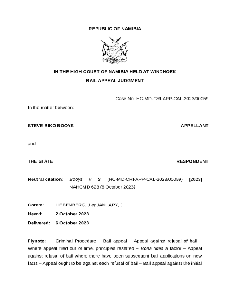 er MP loses fourth bail bid - New Era Newspaper - ejustice moj Doc Template | pdfFiller