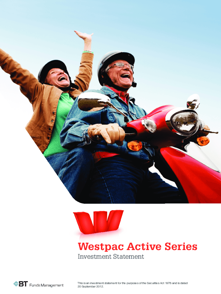 Fillable Online Westpac Banking Corporation's general disclosure ...