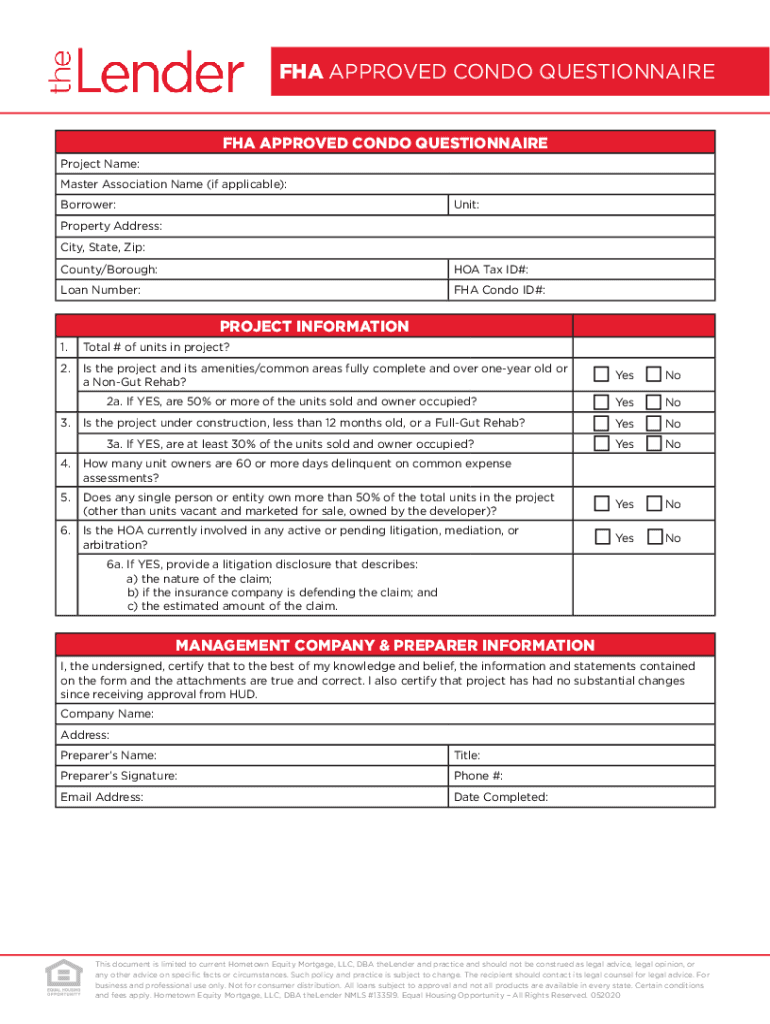 Fillable Online FHA Full Review (HRAP) Free Pre-Qualification Fax Email ...
