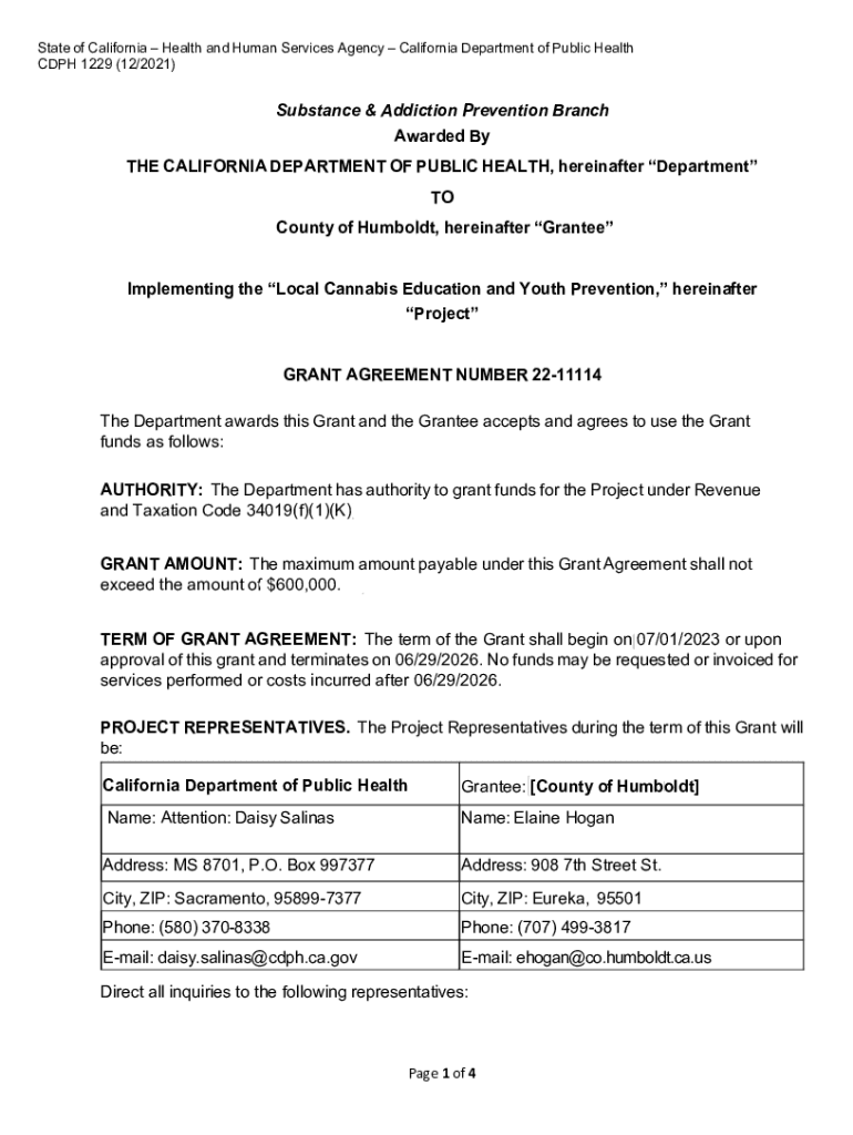Fillable Online Substance and Addiction Prevention Branch - CDPH - CA.gov Fax Email Print ...