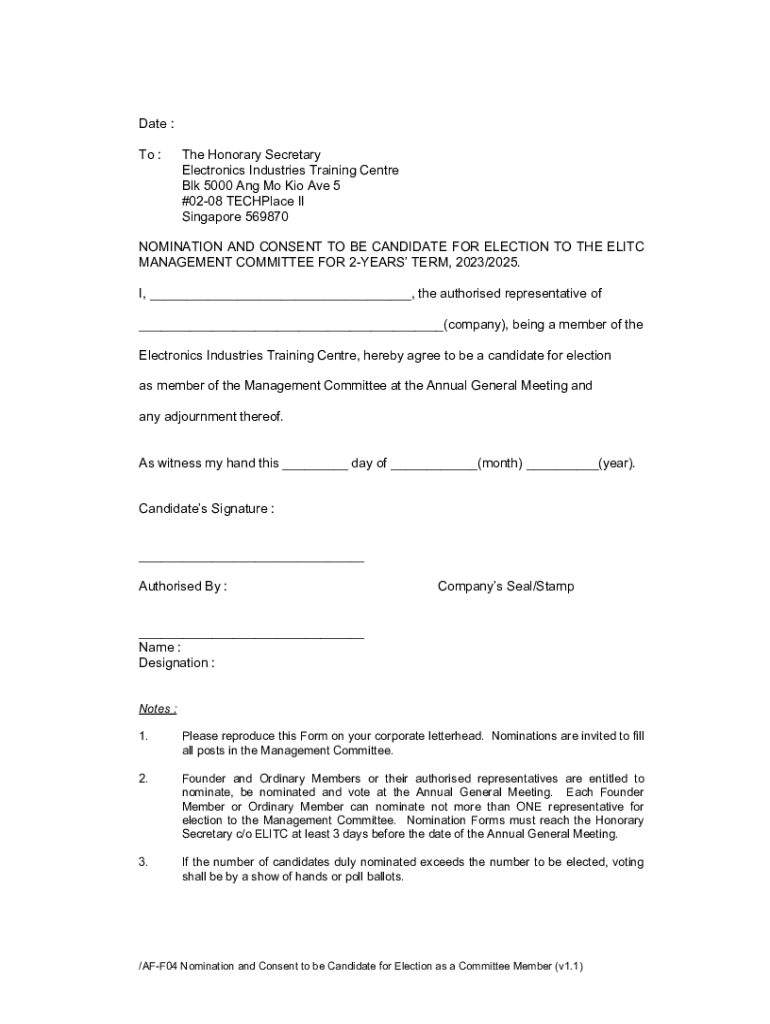 Fillable Online The Honorary Secretary Electronics Industries Training ... Fax Email Print ...
