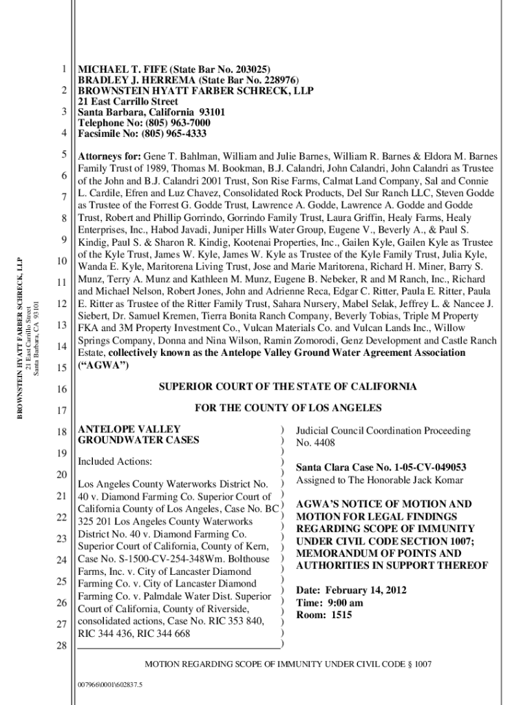 Fillable Online guidelines for motions relating to class certification ...