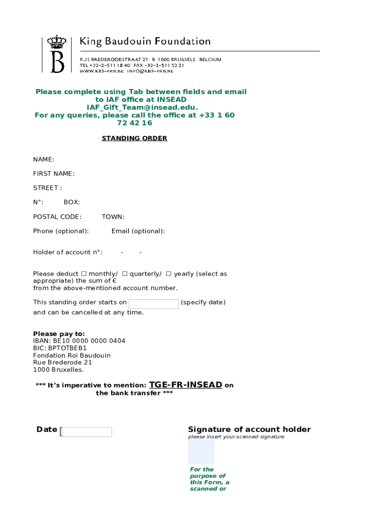 HomepageINSEAD's Fundraising Campaign - a Force for ... Doc Template | pdfFiller