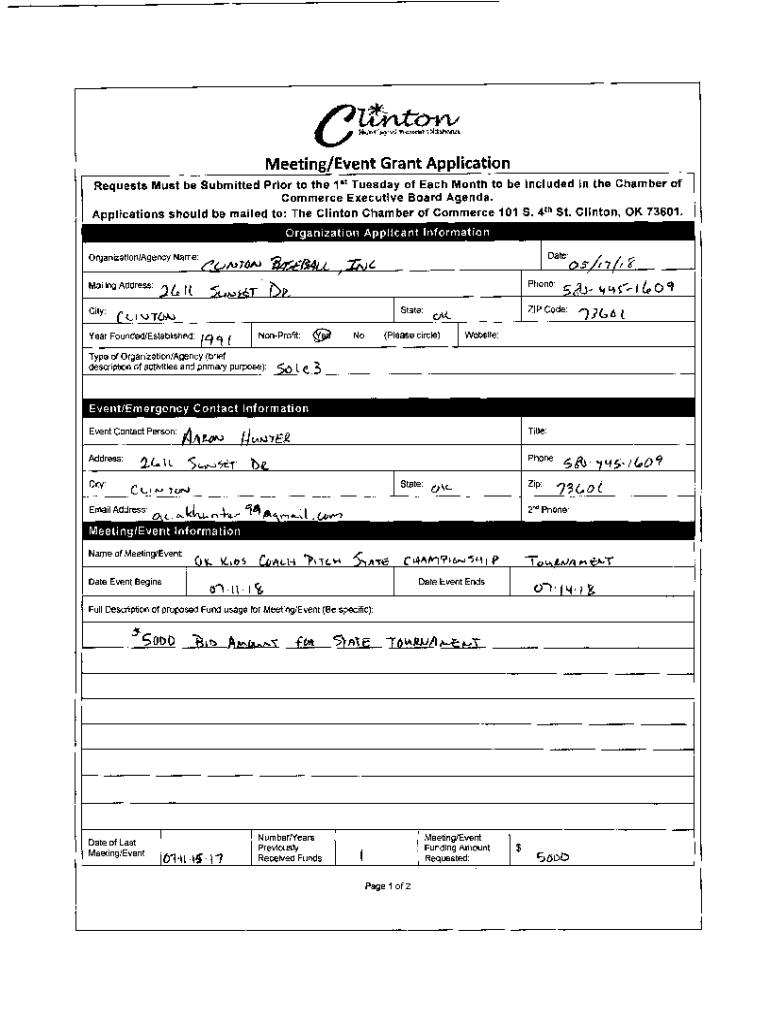 Fillable Online Small Business Grant Application Best PracticesCO Fax ...