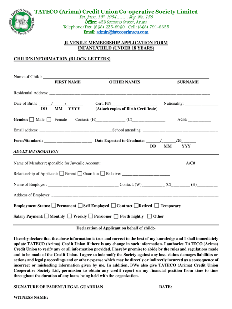 Tateco Arima - Fill Online, Printable, Fillable, Blank | pdfFiller