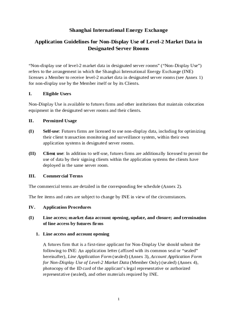 INE Designated Server Rooms for Non-Display Use of ... Doc Template ...