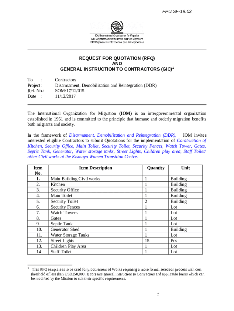 Project:Disarmament, Demobilization and Reintegration (DDR) Doc ...