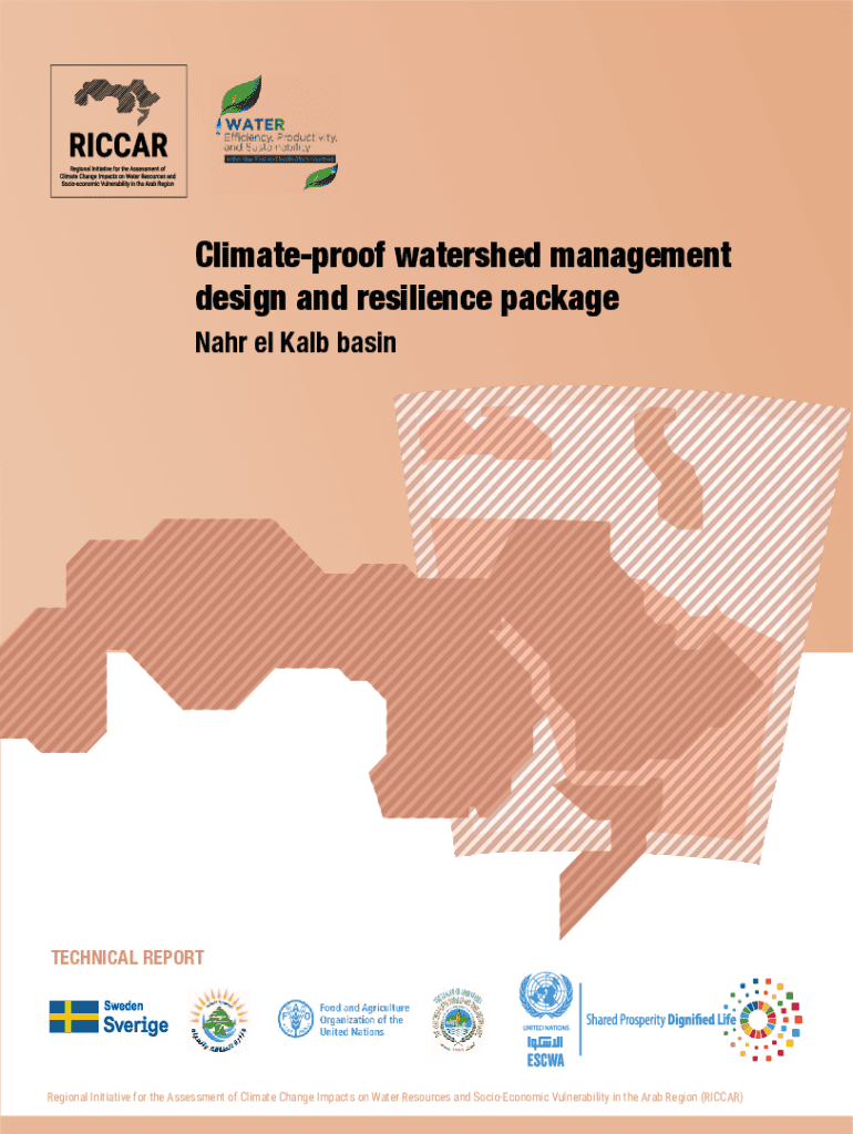 Fillable Online Climate-proof watershed management design and ...