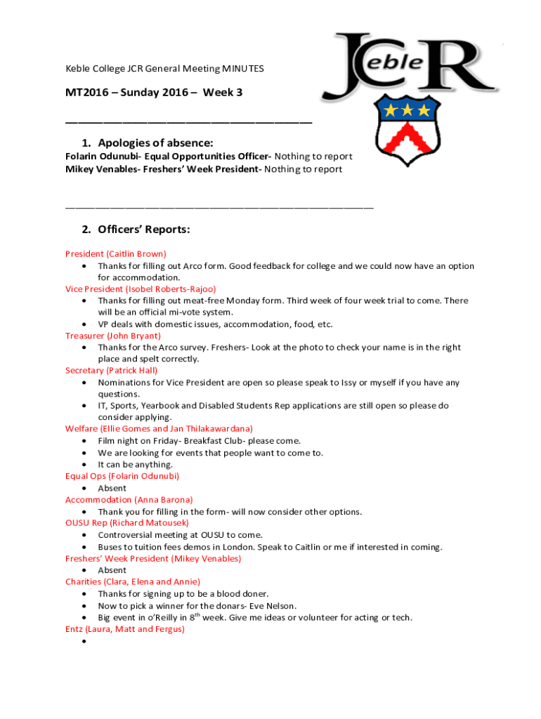 Fillable Online jcr keble ox ac Folarin Odunubi- Equal Opportunities ...