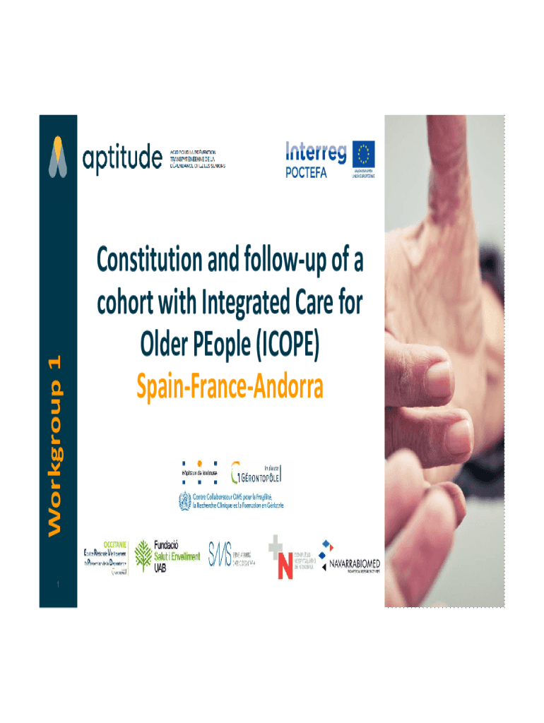 Fillable Online Implementation of the WHO integrated care for older ... Fax Email Print - pdfFiller