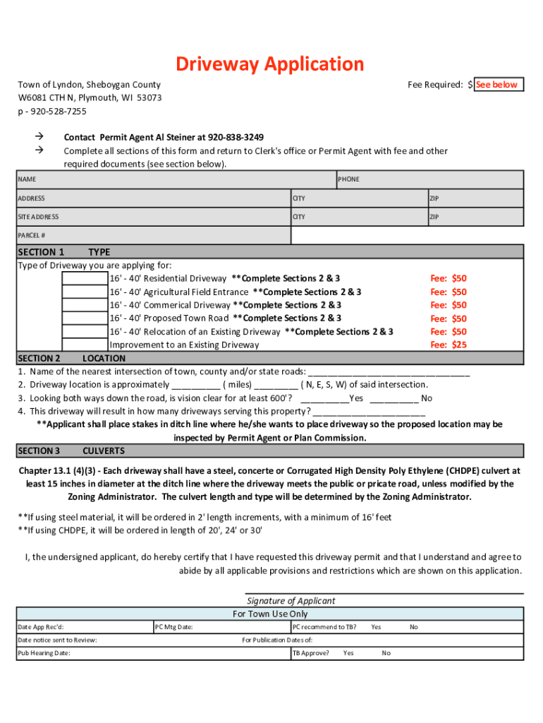Fillable Online Permits / Applications Fax Email Print - pdfFiller