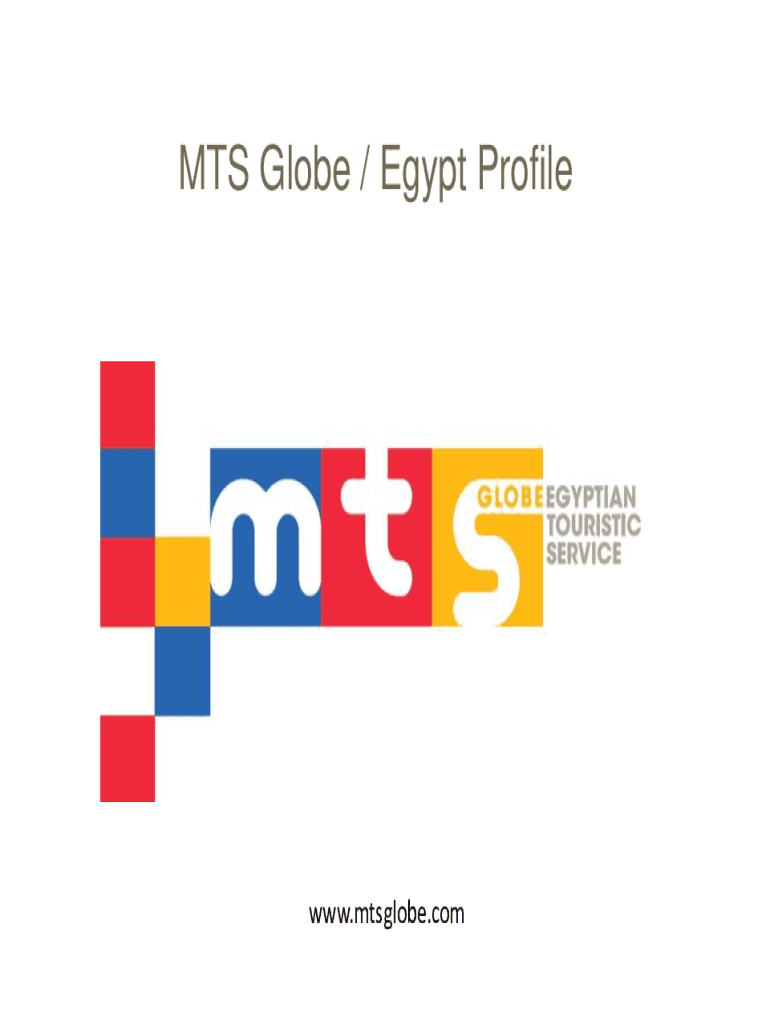 Fillable Online MTS Globe / Egypt Profile - Travel marketing Fax Email ...