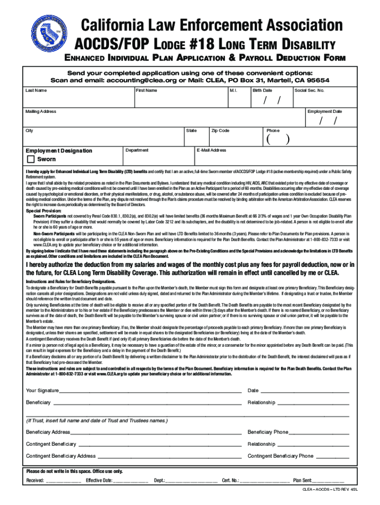 Fillable Online Fraternal Order of Police Lodge 49 Application for Membership Fax Email Print ...