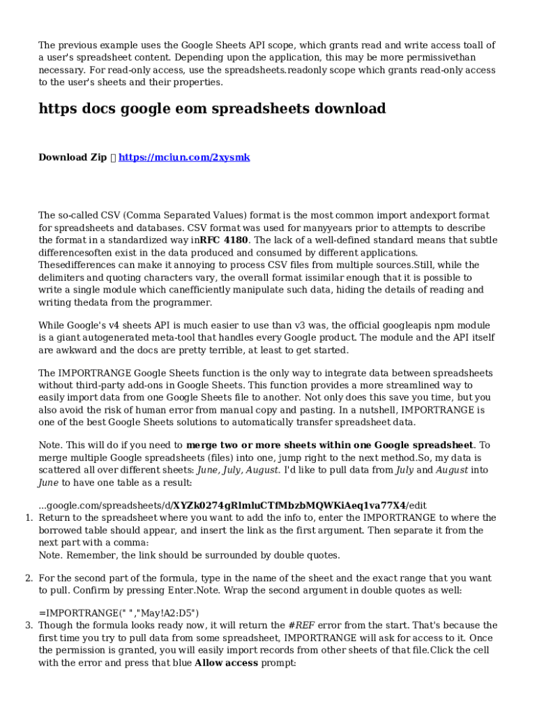 Fillable Online java - Request specific file permissions with Google Sheets ... Fax Email Print ...
