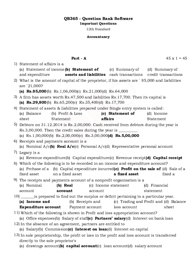 Fillable Online Accountancy board exam is in a month but I know nothing ...