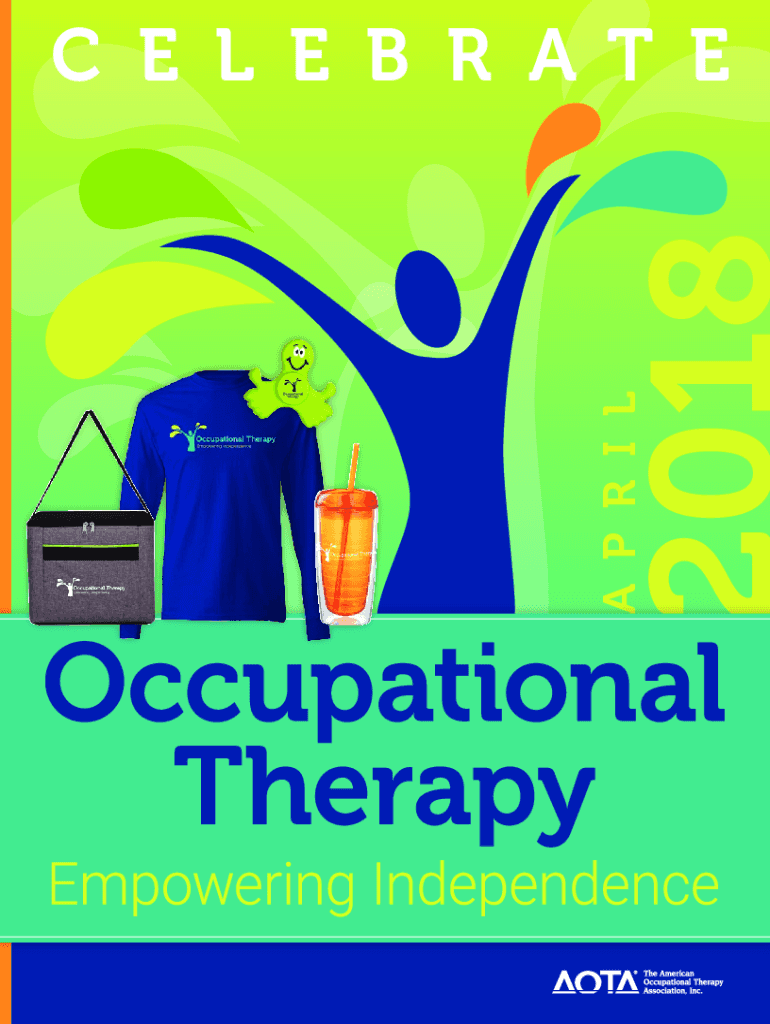 Fillable Online April is Occupational Therapy Month - Celebrate with ...