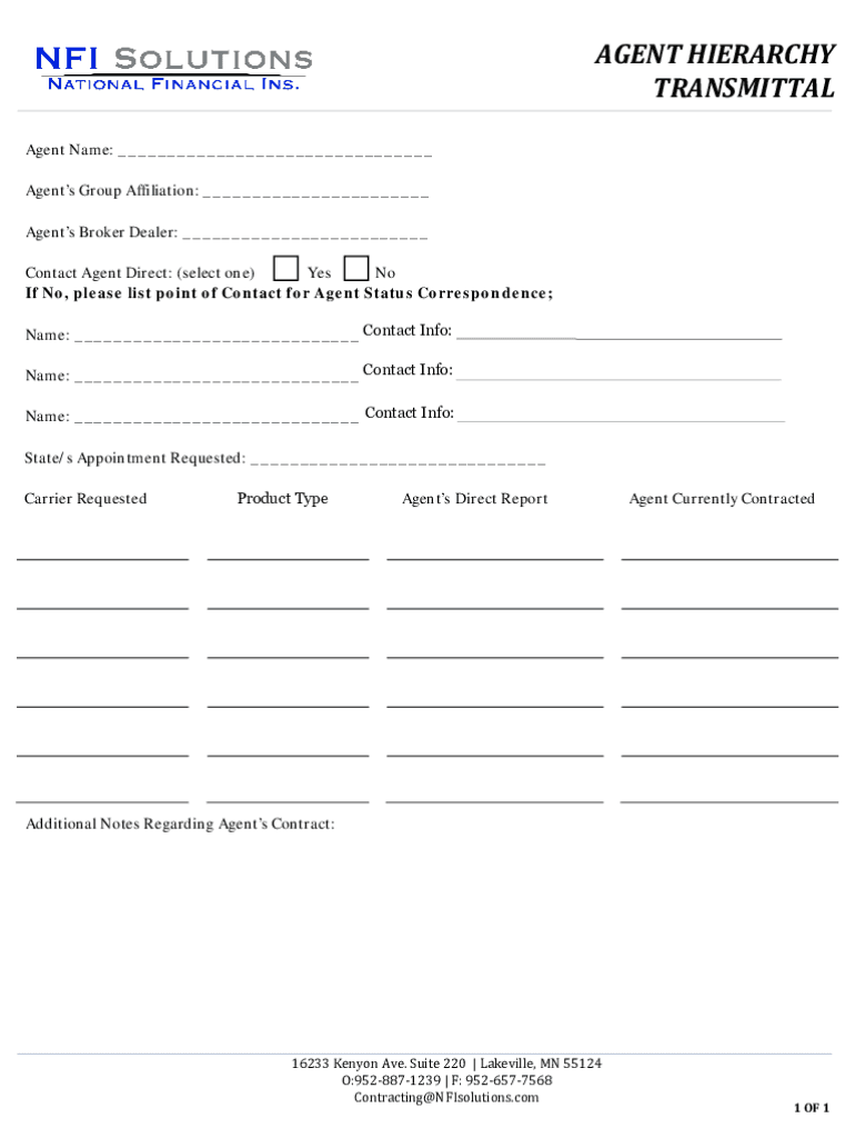 Fillable Online NFI Solutions, Inc Fax Email Print - pdfFiller