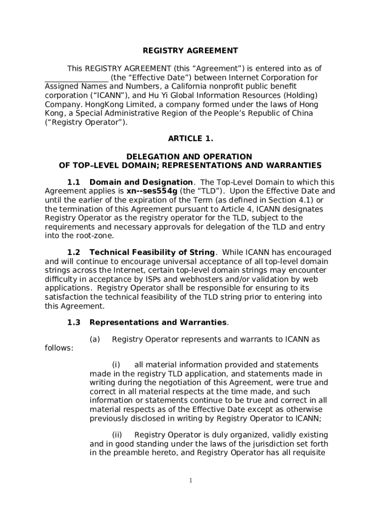 .COM Agreement Appendix 6 Schedule of Reserved Names Doc Template ...