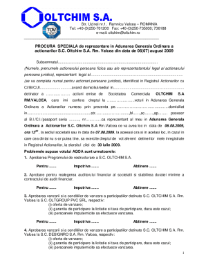 Fillable Online Model de procura Fax Email Print - pdfFiller