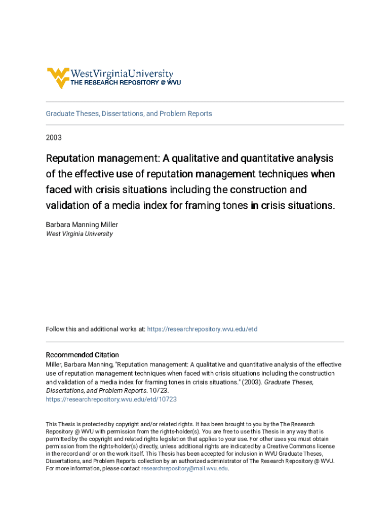 Fillable Online A qualitative and quantitative analysis of the ...