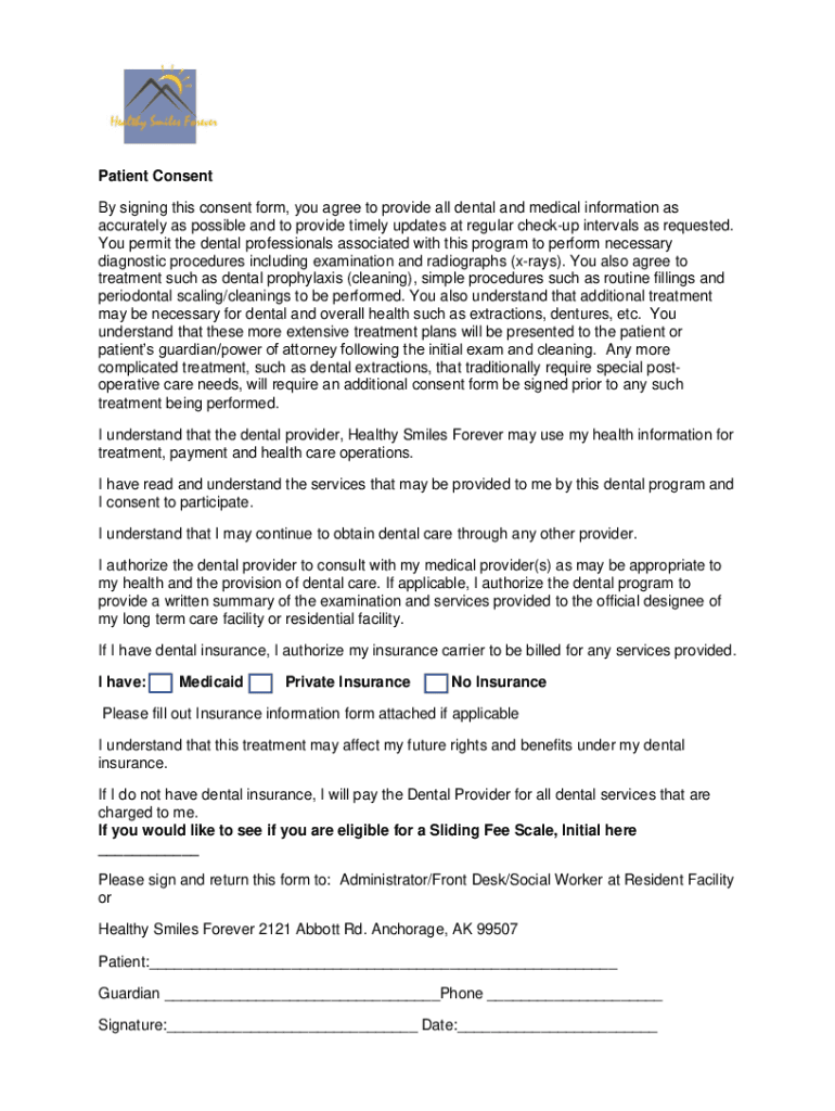 Fillable Online By signing this consent form, you agree to provide all ...