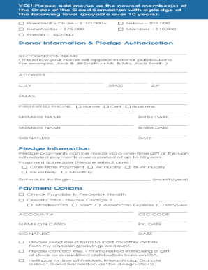 Fillable Online Order Of The Good Samaritan Join Form Fax Email Print ...