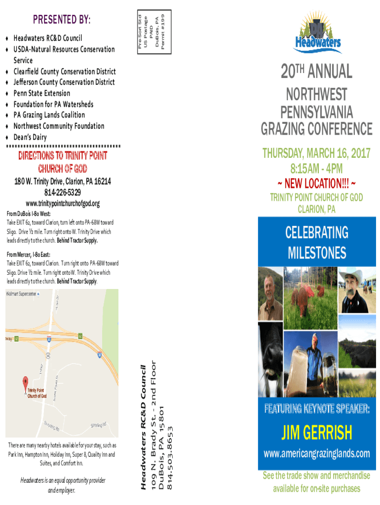 Fillable Online JIM GERRISH 20TH ANNUAL Fax Email Print - pdfFiller