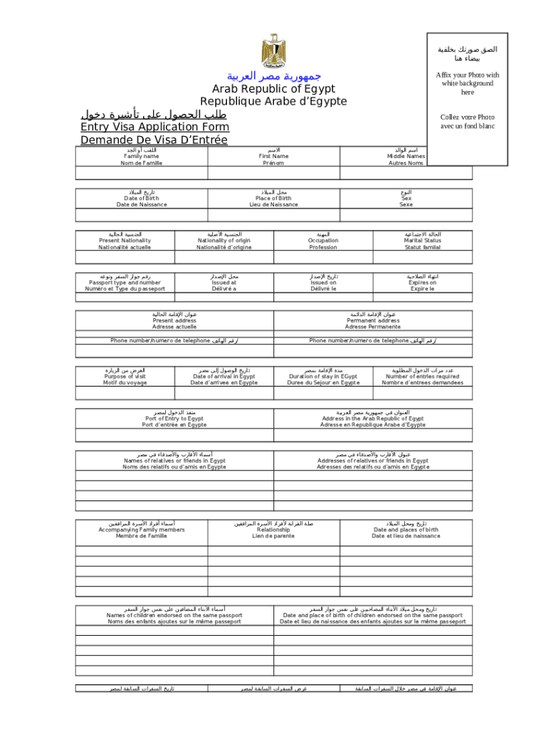 Visa Application (updated).pdf Doc Template | pdfFiller