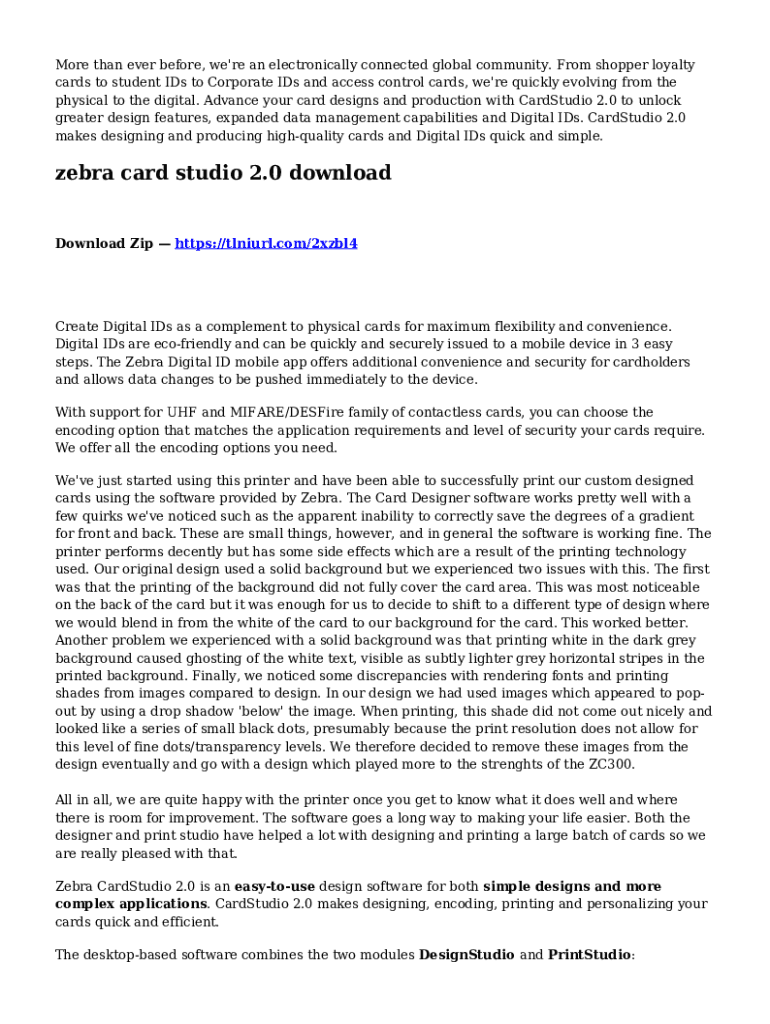 Fillable Online CardStudio ID Card Design and Print Software Fax Email ...