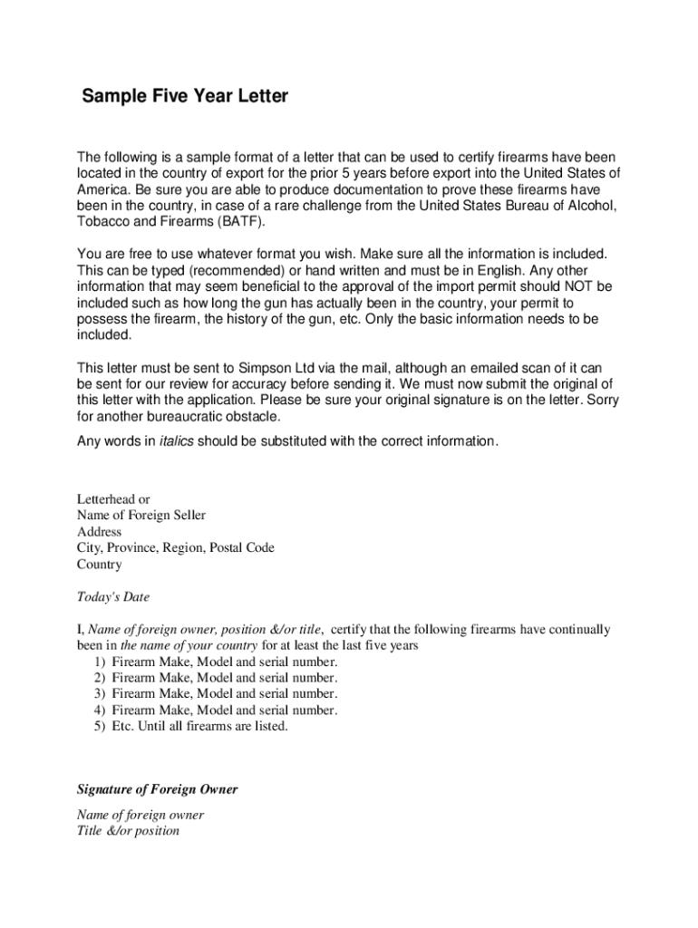 Fillable Online ATF Guidebook - Importation & Verification of Firearms ...