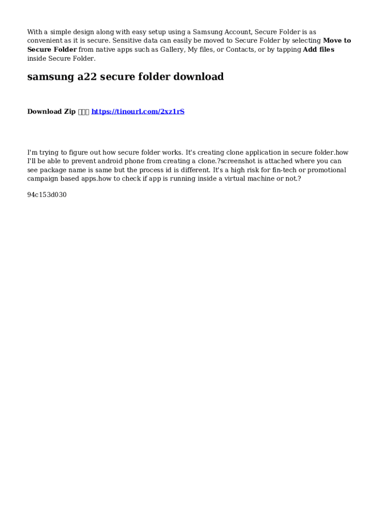 Fillable Online Secure Folder now available on the Galaxy S7 ... - PC-Tablet Fax Email Print ...